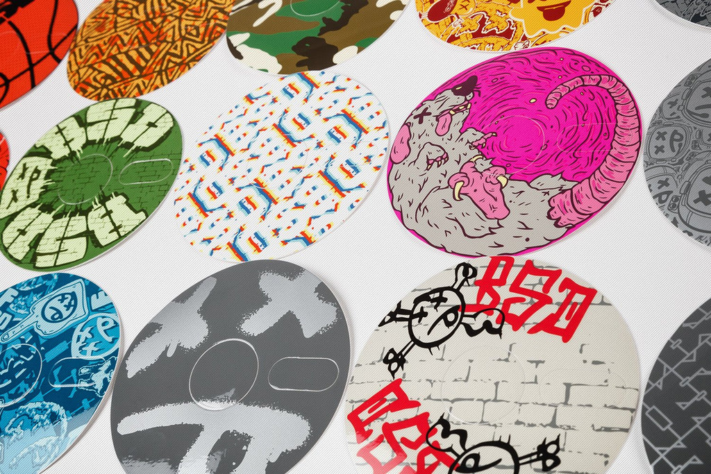 Stickerbomb Sprocket Sticker Mega-Pack – BSD BMX