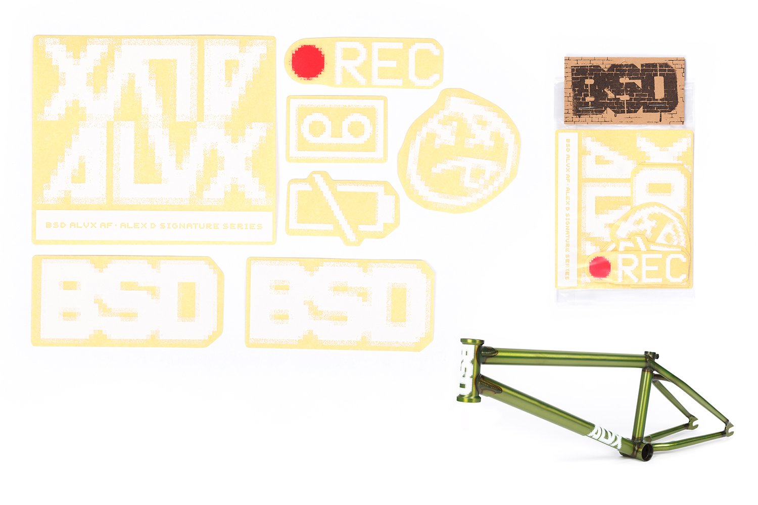 ALVX Frame Sticker Pack – BSD BMX