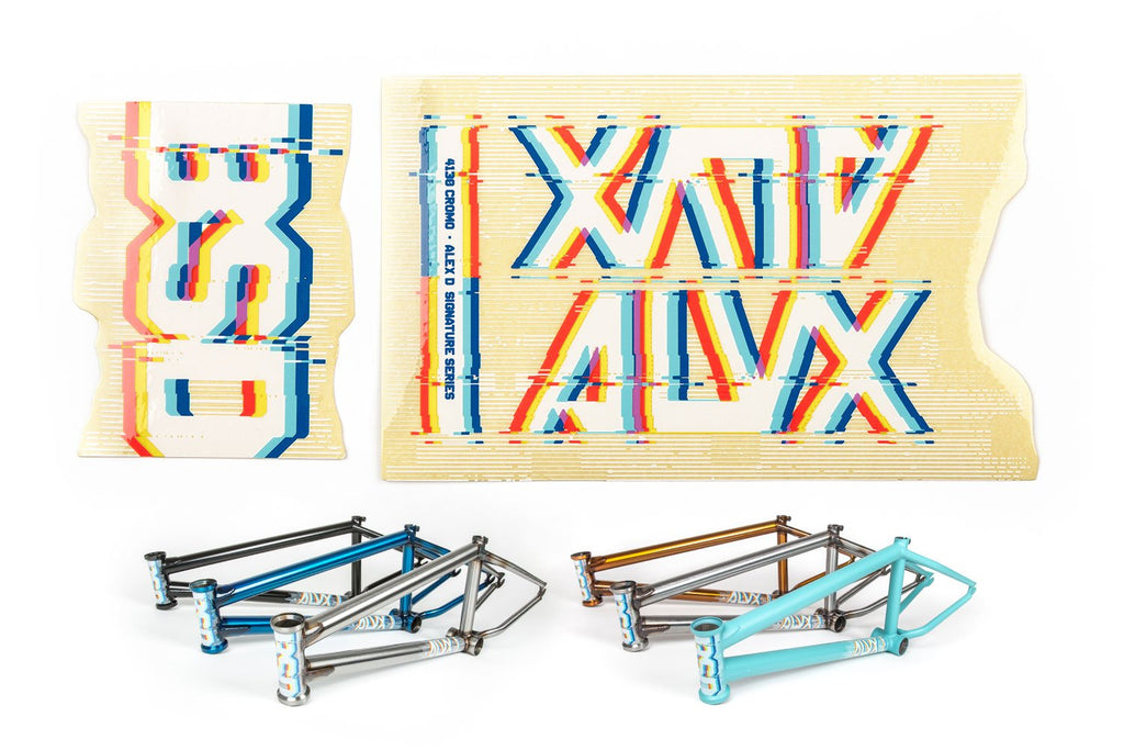 Bmx Frame Stickers Personalised Name BMX Pedal Bike Stickers X 2