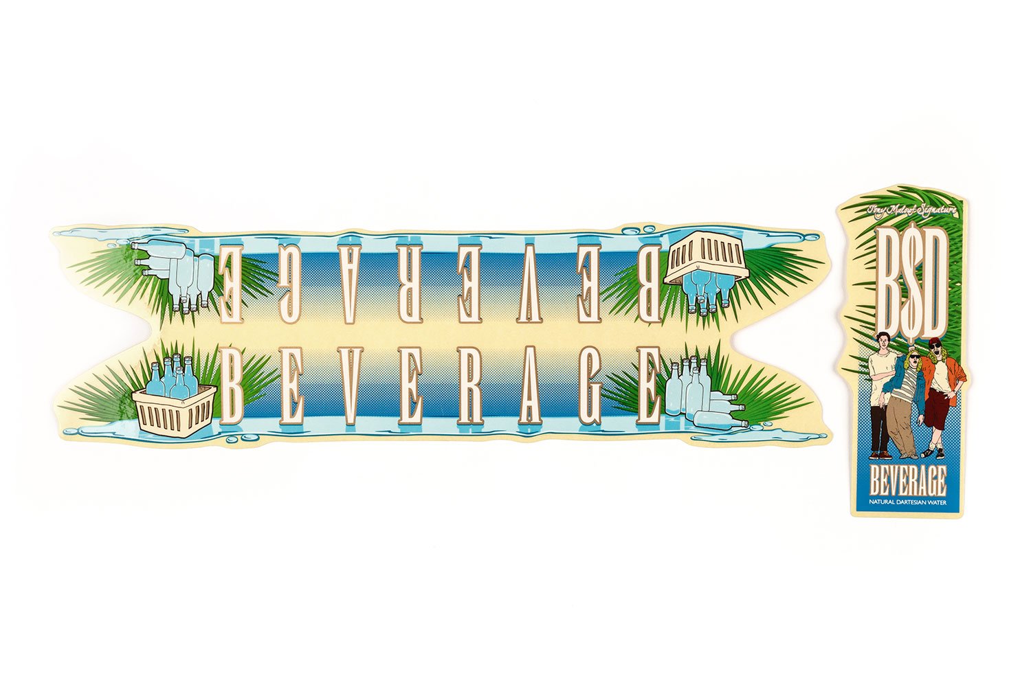 BSD BMX - Beverage Frame Sticker Pack