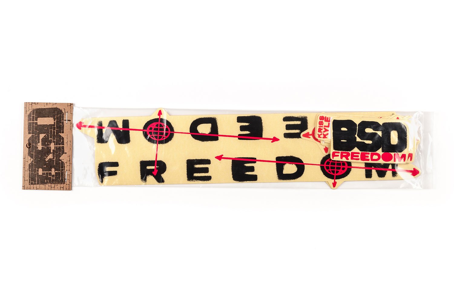 BSD BMX - Freedom Frame Sticker Pack - Kriss Kyle signature